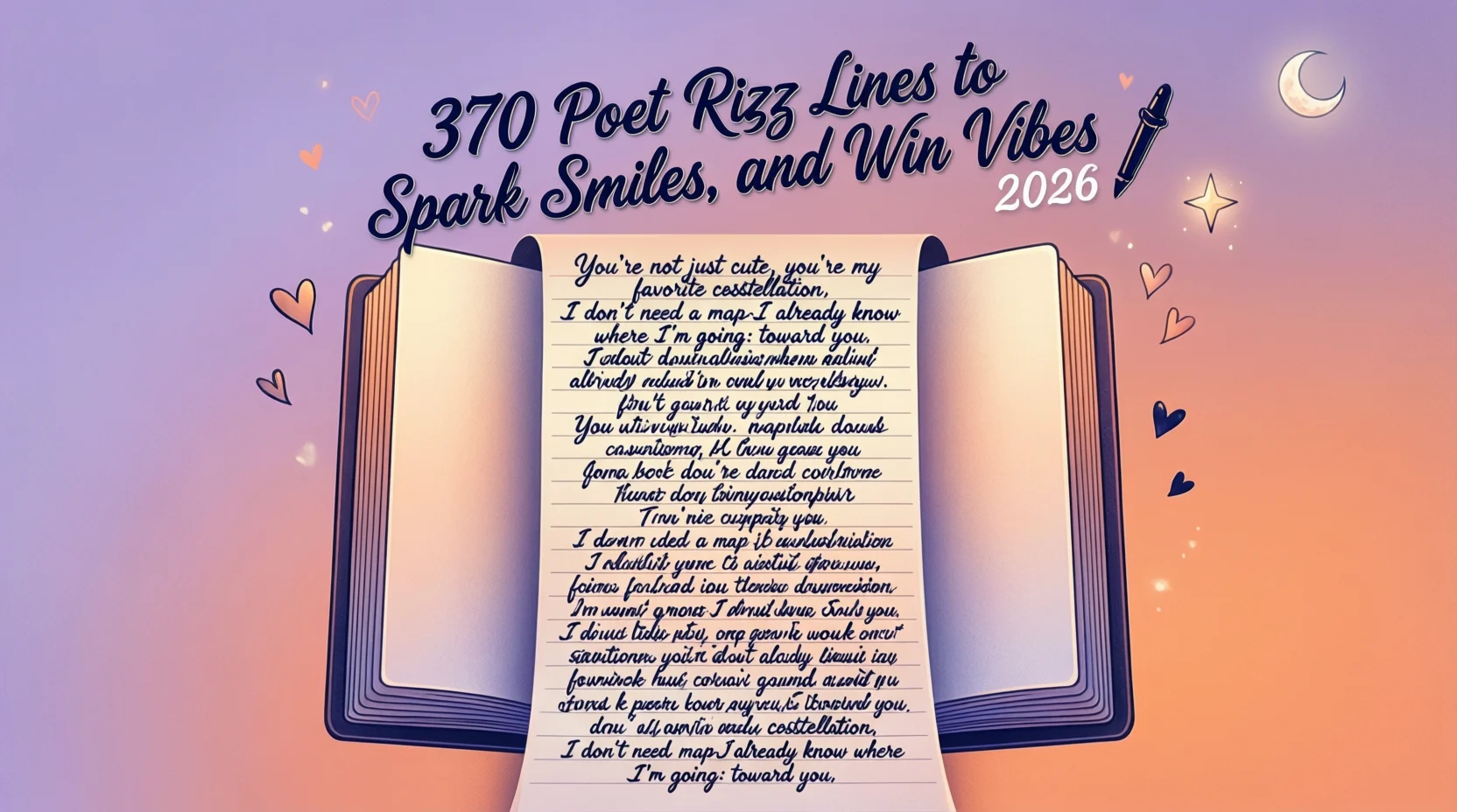 370 Poet Rizz Lines to Spark Smiles, and Win Vibes ️ (2026)